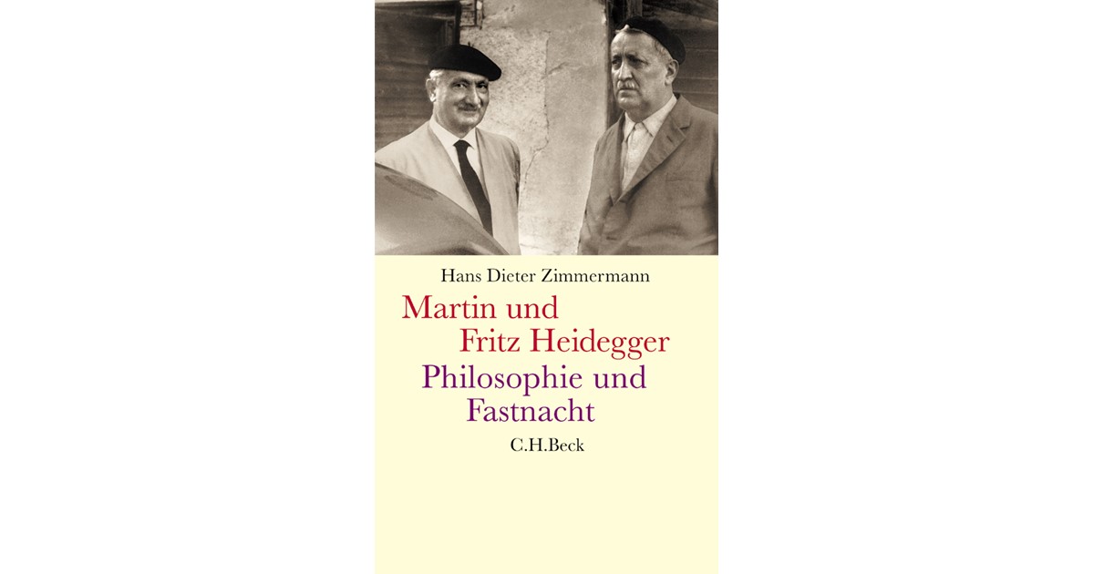 Martin und Fritz Heidegger | Zimmermann, Hans Dieter | Hardcover
