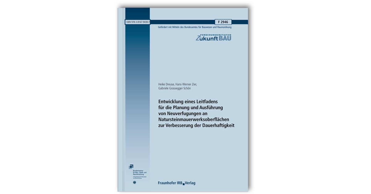 Dreuse / Zier | Entwicklung eines Leitfadens für die Planung und ...