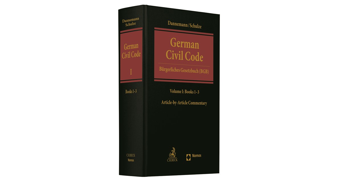 Dannemann / Schulze | German Civil Code = Bürgerliches Gesetzbuch (BGB ...