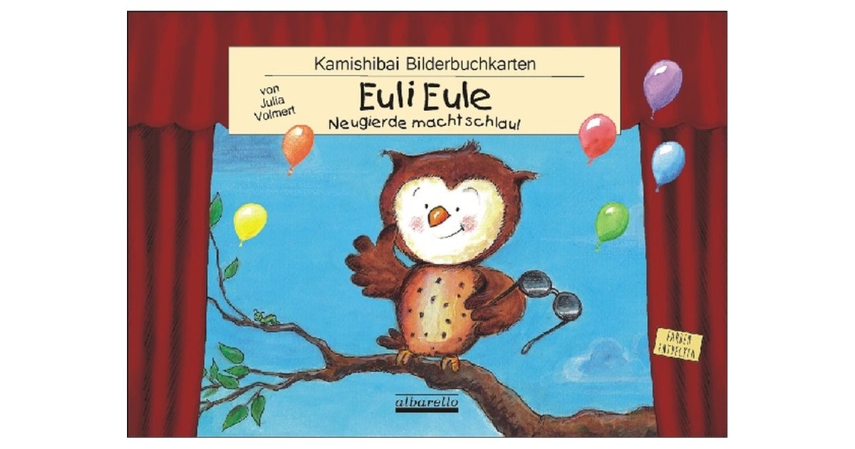 Volmert | Euli Eule - 12 Bilderbuchkarten fürs Kamishibai im DIN A3 ...