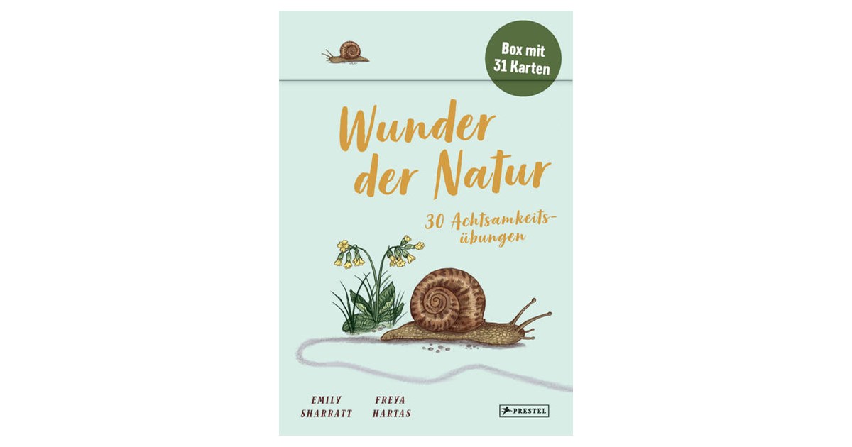 Sharratt / Hartas | Wunder der Natur - 30 Achtsamkeitsübungen | 1 ...