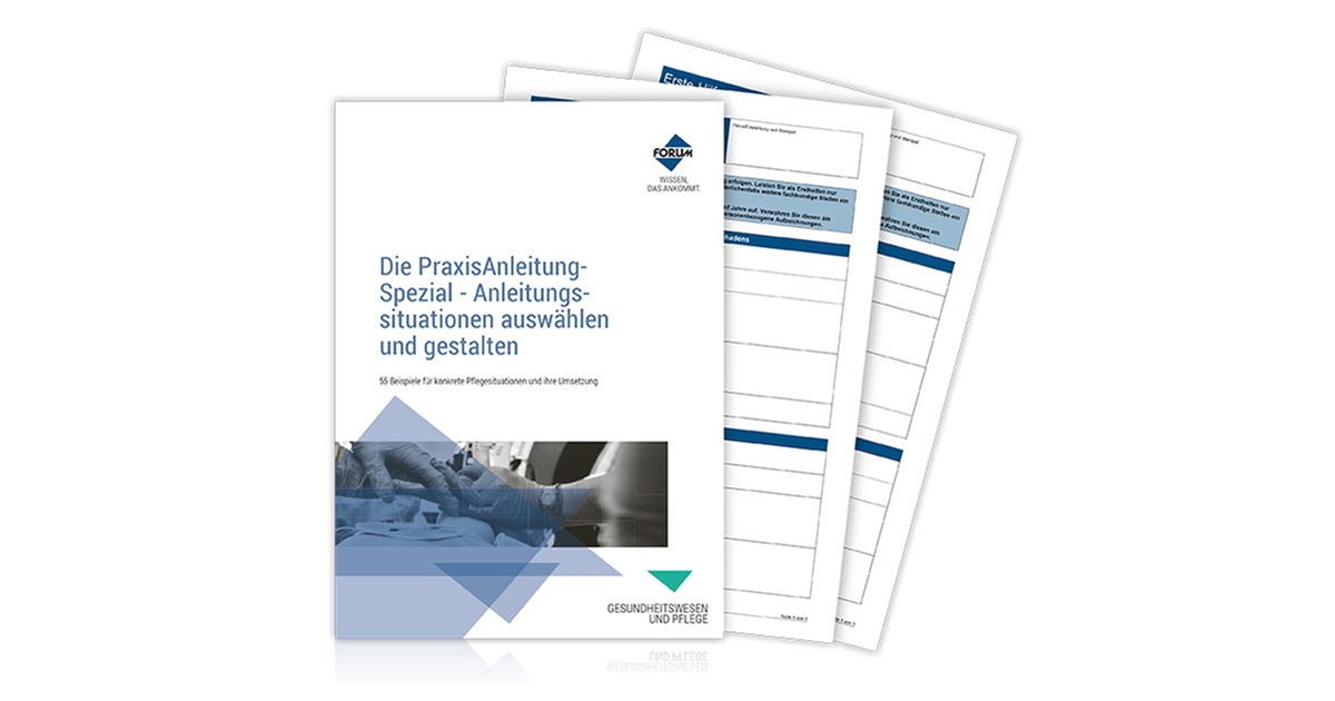 Die PraxisAnleitung-Spezial - Anleitungssituationen auswählen und ...