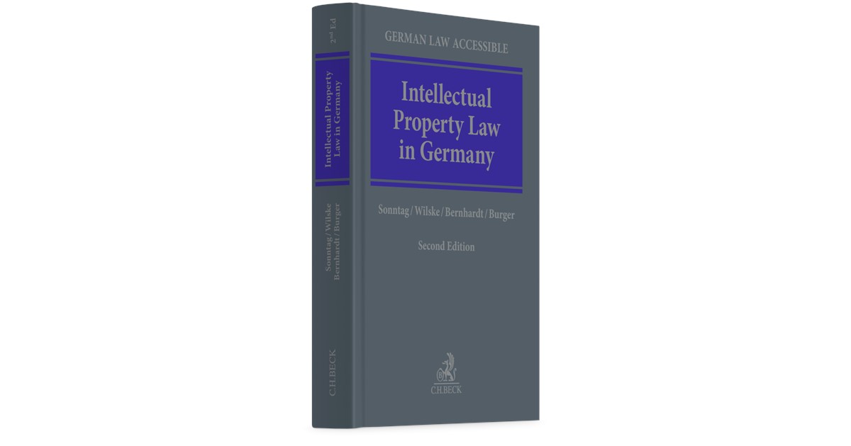 Sonntag / Wilske | Intellectual Property Law in Germany | 2. Auflage ...