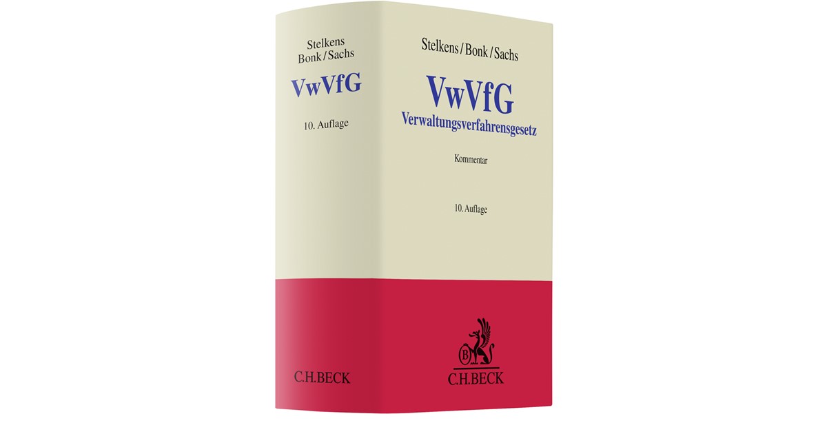 Stelkens / Bonk | Verwaltungsverfahrensgesetz: VwVfG | 10. Auflage ...