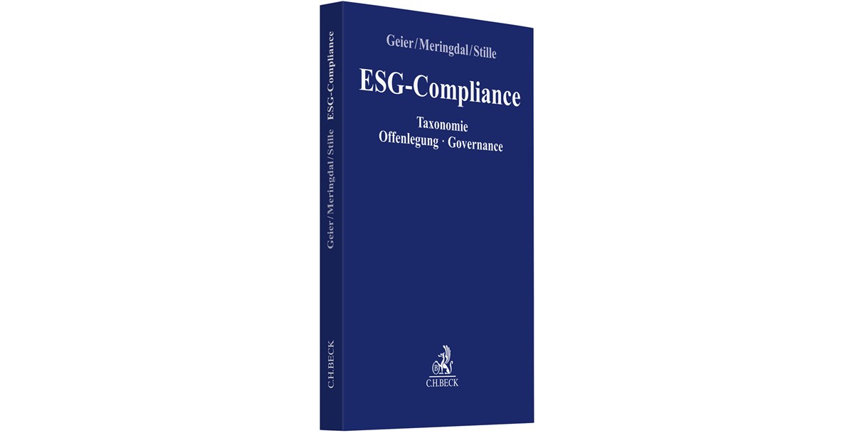 Geier / Meringdal | ESG-Compliance | 1. Auflage | 2023 | beck-shop.de