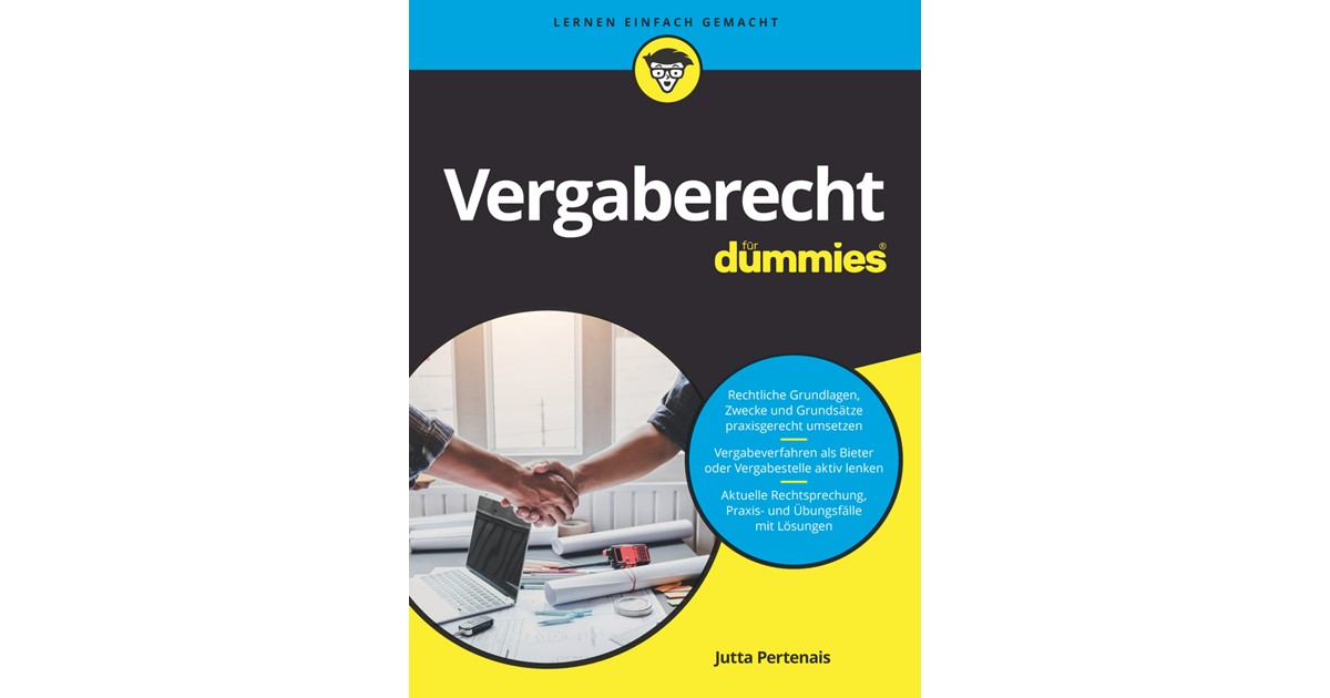 Pertenais | Vergaberecht für Dummies | 1. Auflage | 2025 | beck-shop.de