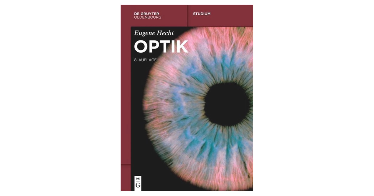 Hecht | Optik | 8. Auflage | 2023 | beck-shop.de