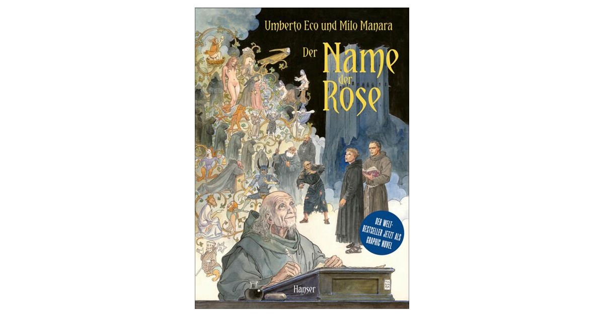 Eco / Manara | Der Name der Rose | 1. Auflage | 2026 | beck-shop.de