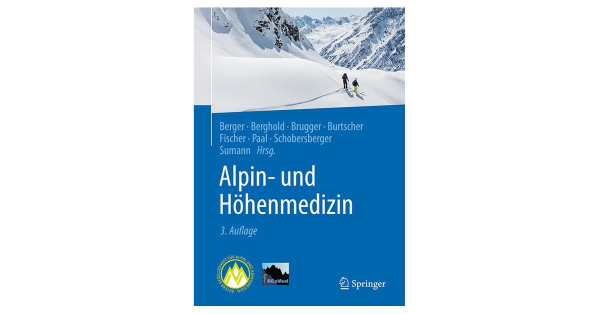 Berger / Berghold | Alpin- und Höhenmedizin | 3. Auflage | 2025 | beck ...