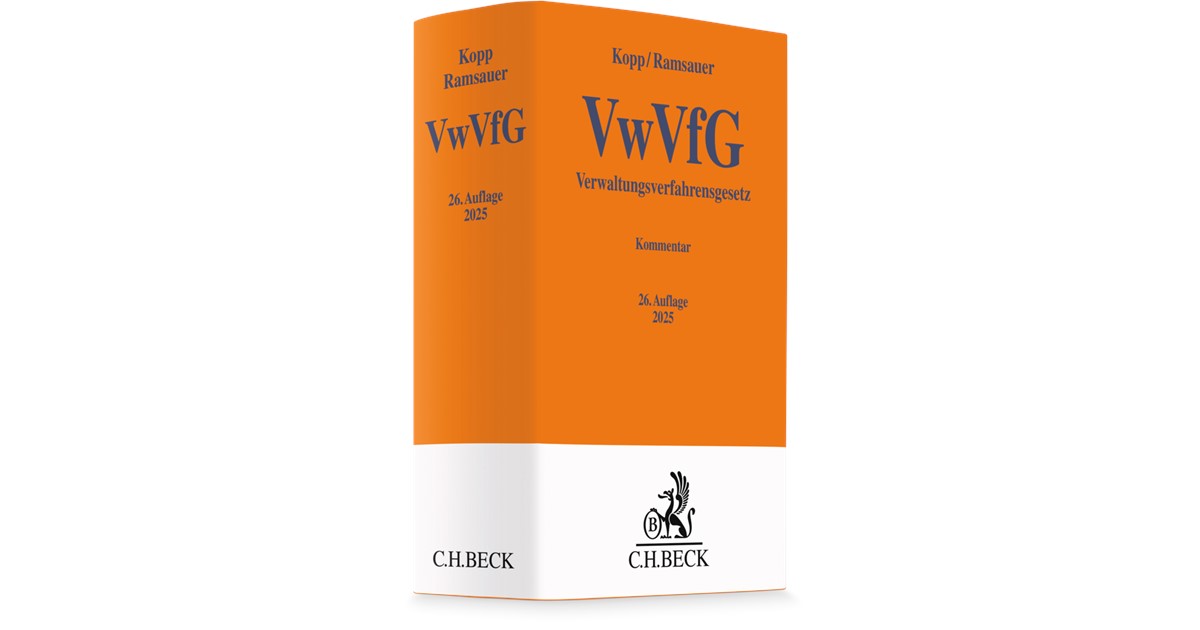 Kopp / Ramsauer | Verwaltungsverfahrensgesetz: VwVfG | 26. Auflage ...