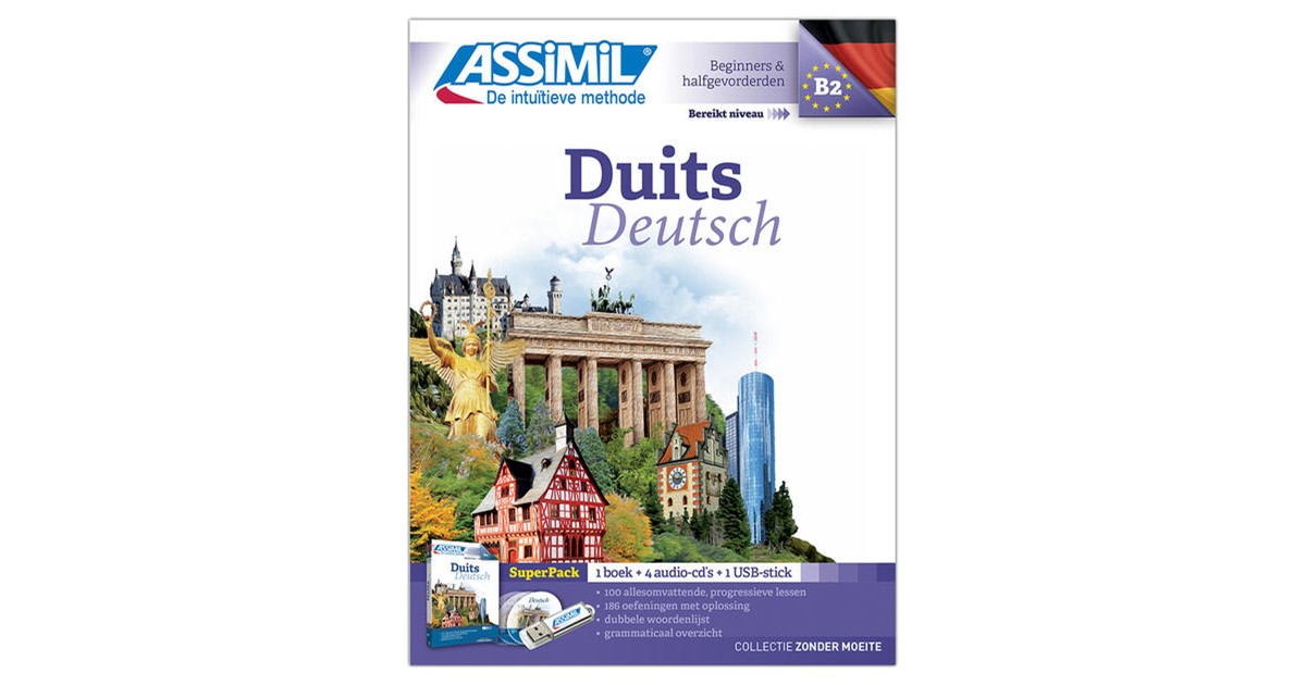 ASSiMiL SAS | ASSiMiL Duits - Audio-Sprachkurs Plus - Niveau A1-B2 | 1 ...