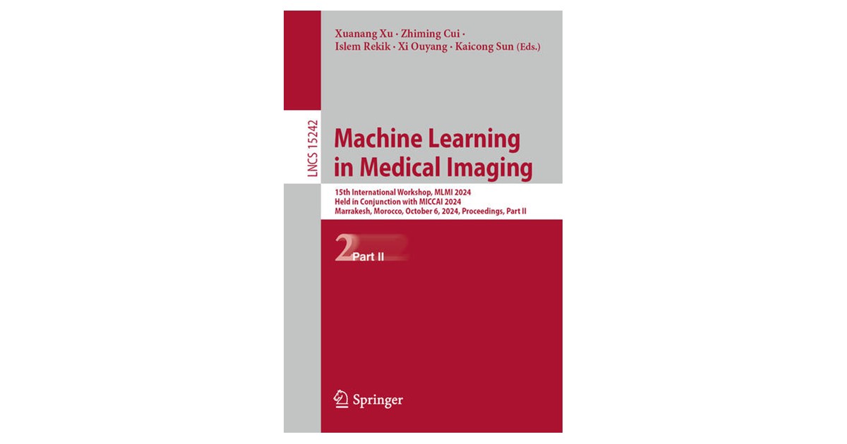 Xu / Cui | Machine Learning in Medical Imaging | 1. Auflage | 2024 ...