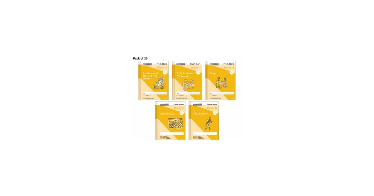 Munton | Read Write Inc. Fresh Start: 2024 Modules 16-20 - Pack of 25 ...