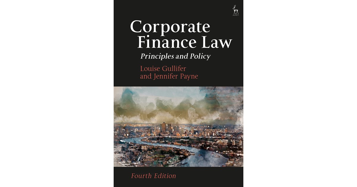 Gullifer / Payne | Corporate Finance Law | 4. Auflage | 2025 | beck-shop.de