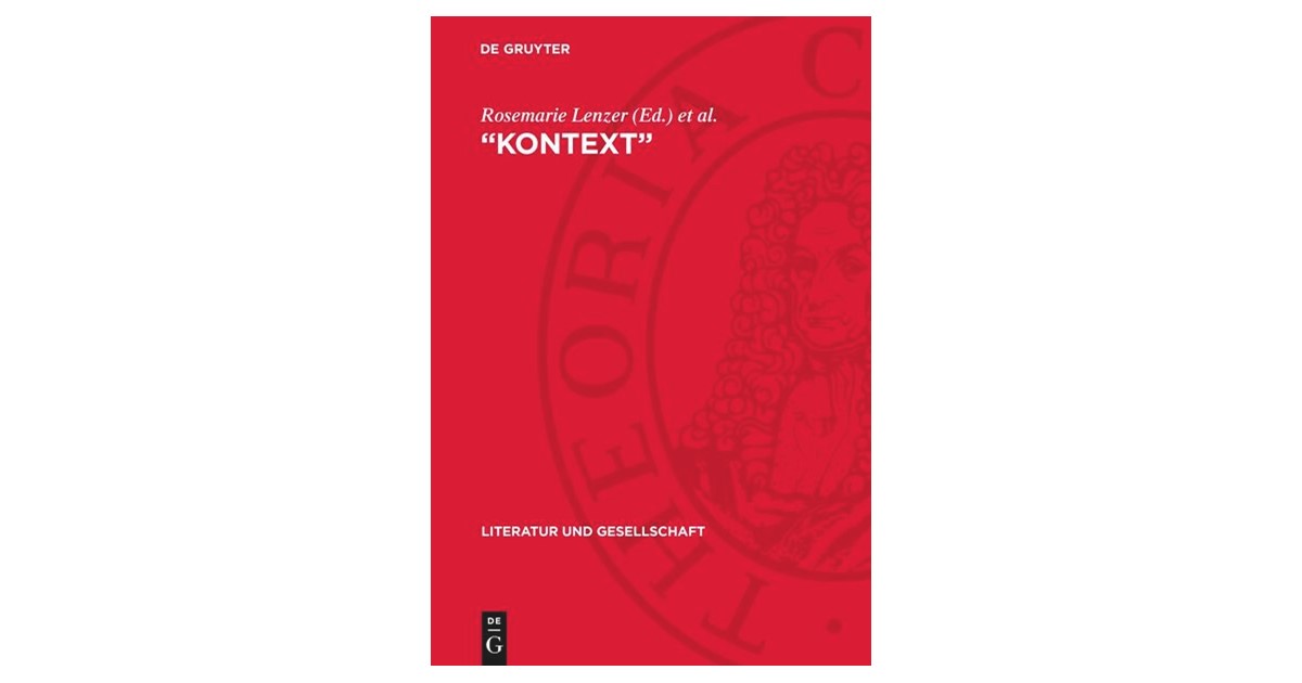 Lenzer / Palijewski | "Kontext" | 1. Auflage | 1978 | beck-shop.de