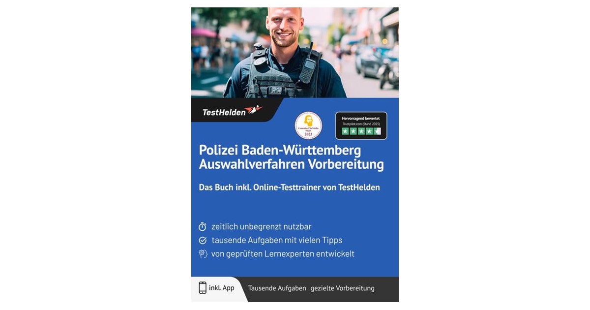 Wenk | Polizei Baden-Württemberg Auswahlverfahren Vorbereitung: Das ...