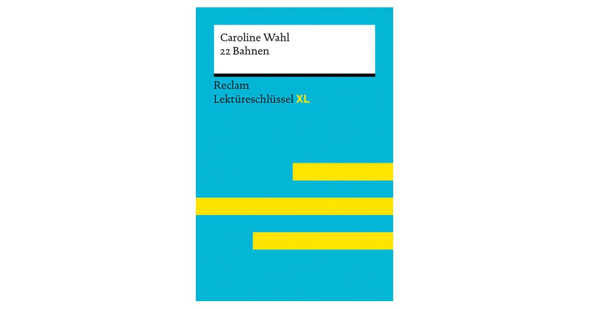 Wahl / Jacobsen | 22 Bahnen von Caroline Wahl | 1. Auflage | 2025 ...