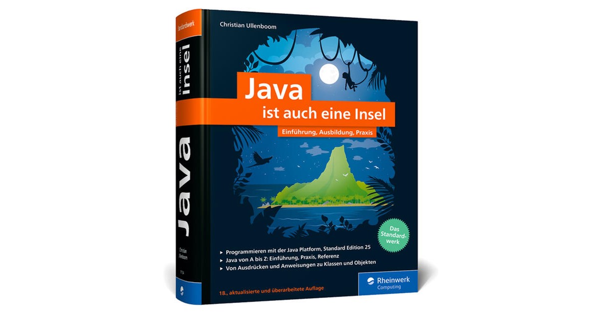 Ullenboom | Java ist auch eine Insel | 18. Auflage | 2025 | beck-shop.de