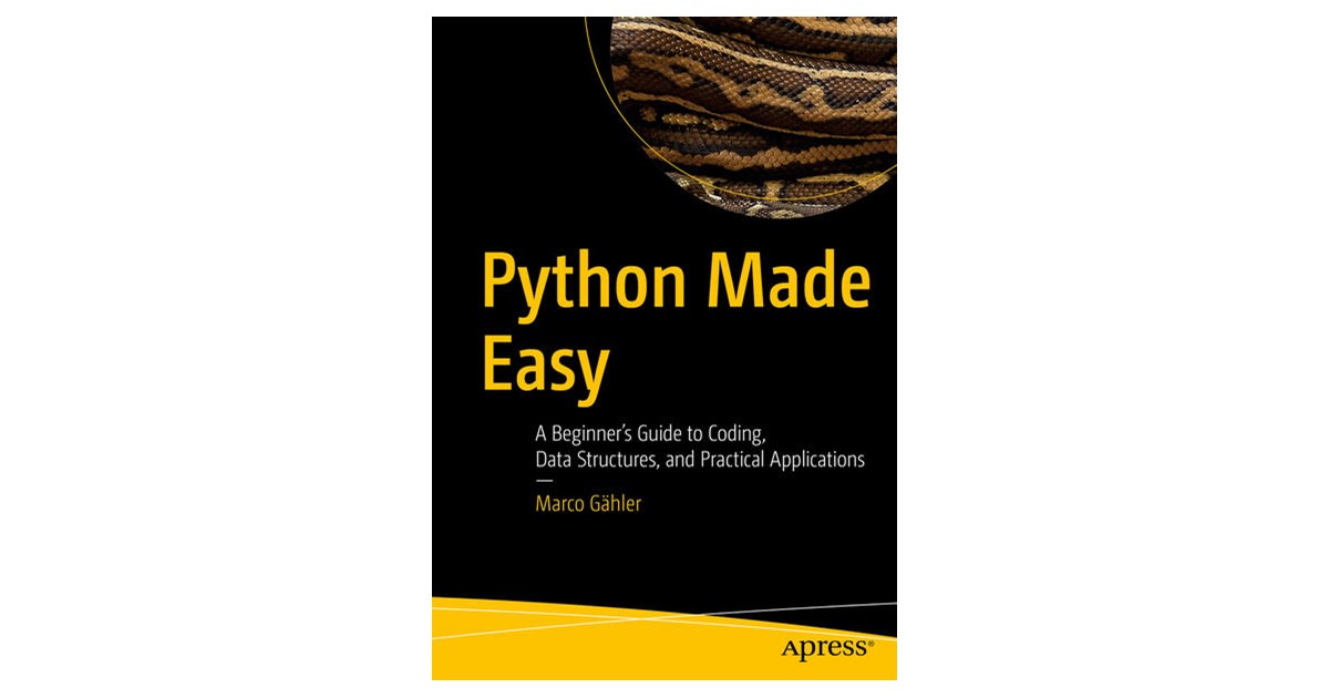 Gähler | Python Made Easy | 1. Auflage | 2026 | beck-shop.de