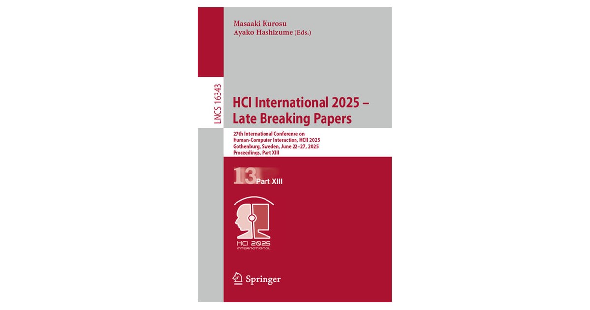 Nah / Siau | HCI International 2025 – Late Breaking Papers | 1. Auflage ...