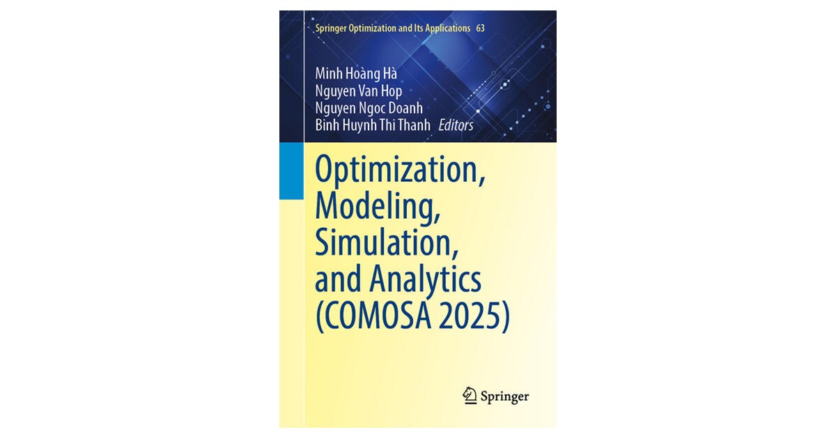 Hà / Van Hop | Optimization, Modeling, Simulation, and Analytics ...