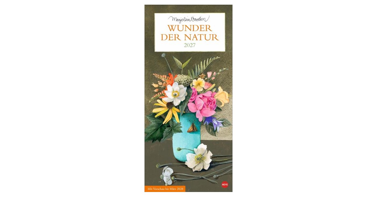 Bastin | Marjolein Bastin: Wunder der Natur Kalender 2027 | 1. Auflage | 2026 | beck-shop.de