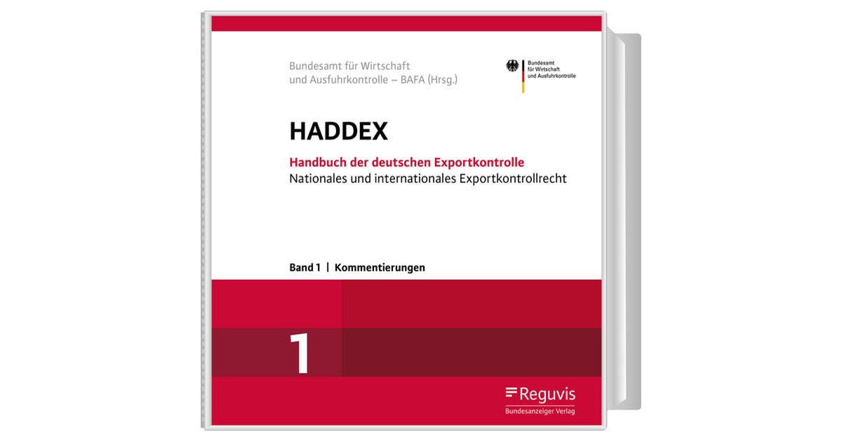 BAFA Bundesamt für Wirtschaft (Hrsg.) | HADDEX • Handbuch der deutschen ...